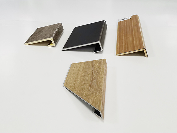 SPC/WPC Bending-Floor Flush Stair Nose Factory Direct Supply